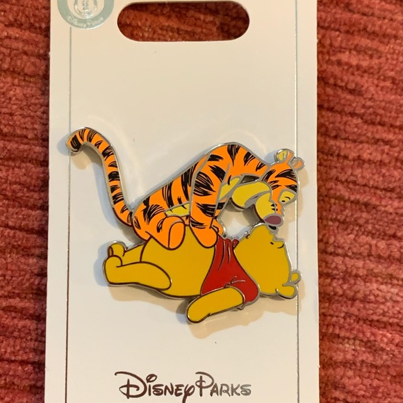 Disney | Jewelry | Disney Parks Winnie The Pooh Tiger Pin | Poshmark